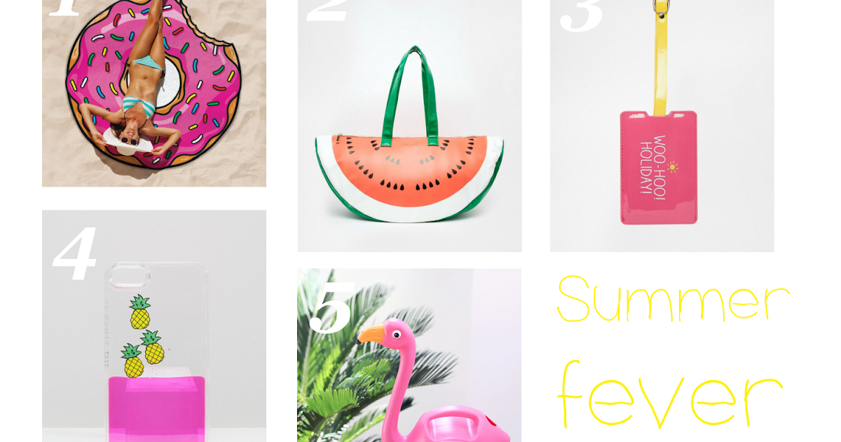 Sélection shopping #41 : summer fever - La vie, c'est maintenant.
