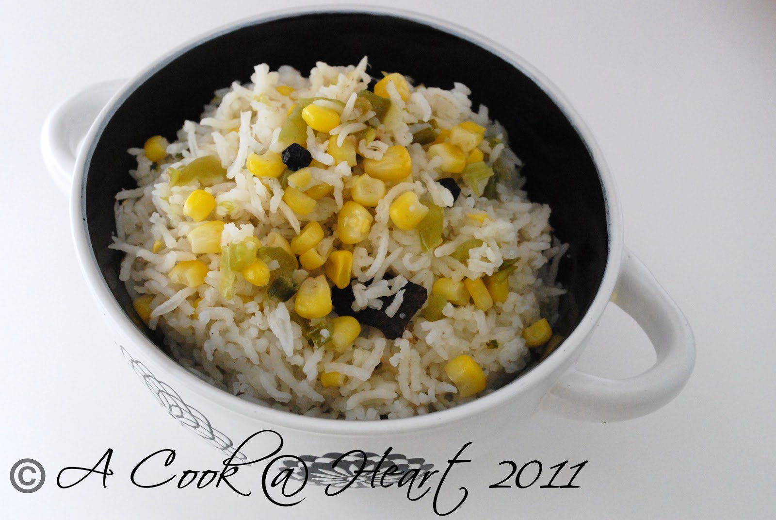 A Cook @ Heart: Corn pilaf