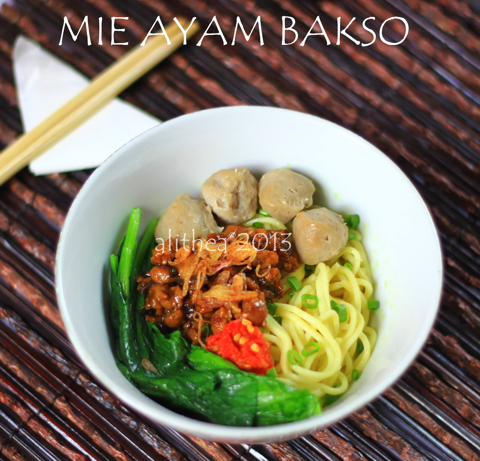 HomeyFood: Mie Ayam Bakso