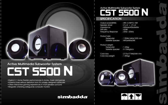 Speaker Simbada ~ CreeD Compushop - PC Games