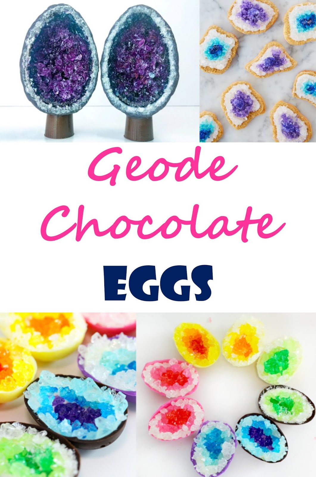 644 Reviews: THE BEST EVER #Recipes >> Geode Chocolate Eggs - ~.kingrecipe7