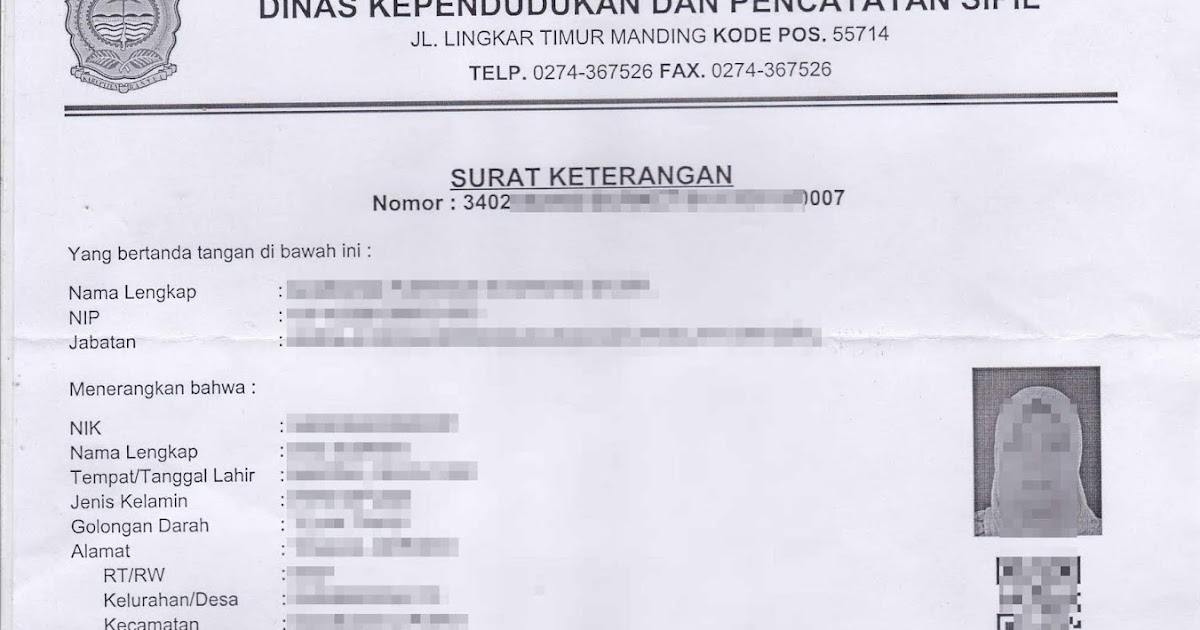 Surat Keterangan Beda Nik: Cara Memperbarui Data Kependudukan - CarmelaMeek