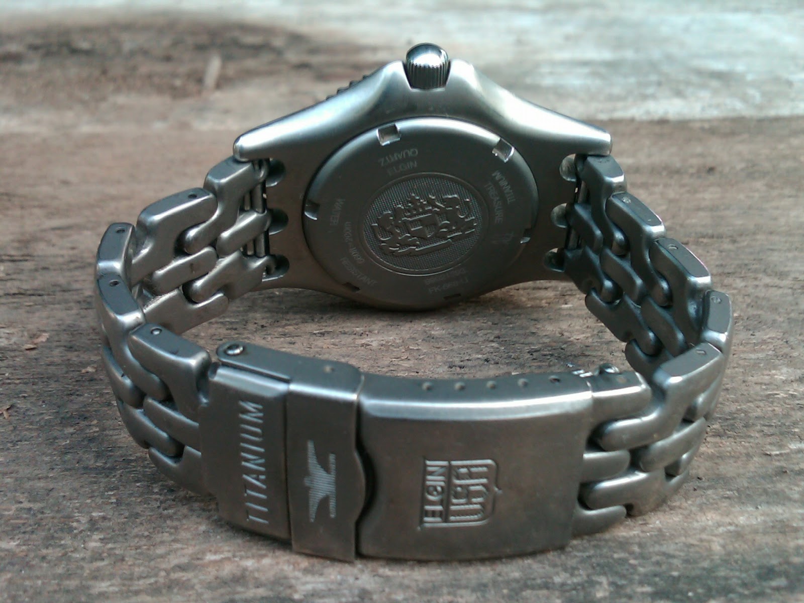 jam mbiyen ku lawas vintage: ELGIN USA TITANIUM DAY-DATE ( SOLD )