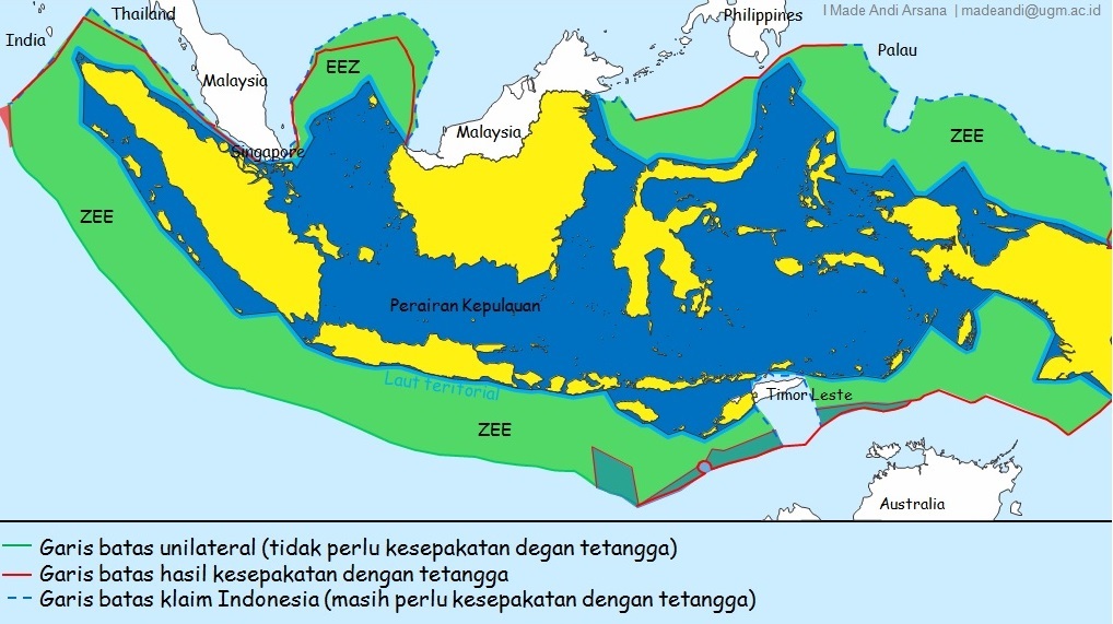 Tentang Pesisir Indonesia: Indonesia : Negara Kepulauan Pertama di Dunia