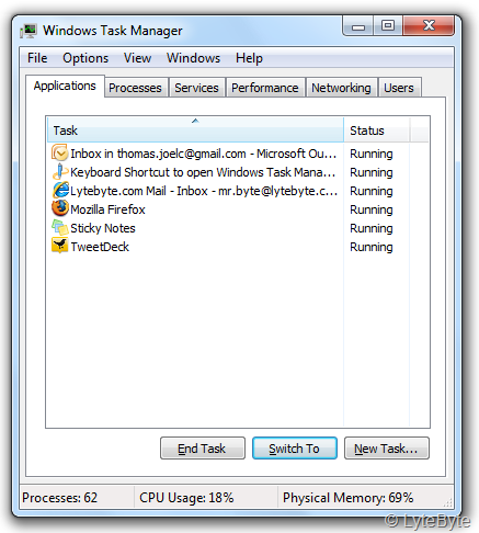 How to launch Task Manager in Windows 7? - TechiMen