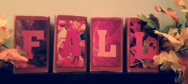 Ann's Light Bulb Moments: Fall Blocks