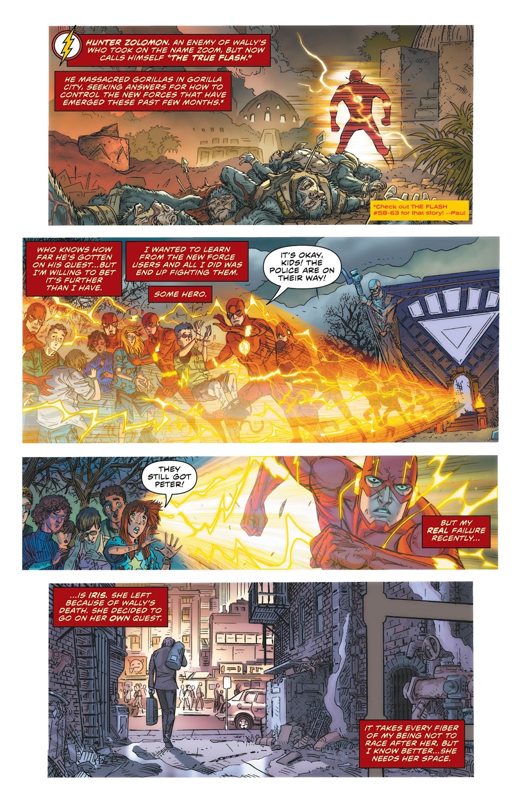 Weird Science DC Comics: PREVIEW: Flash #67