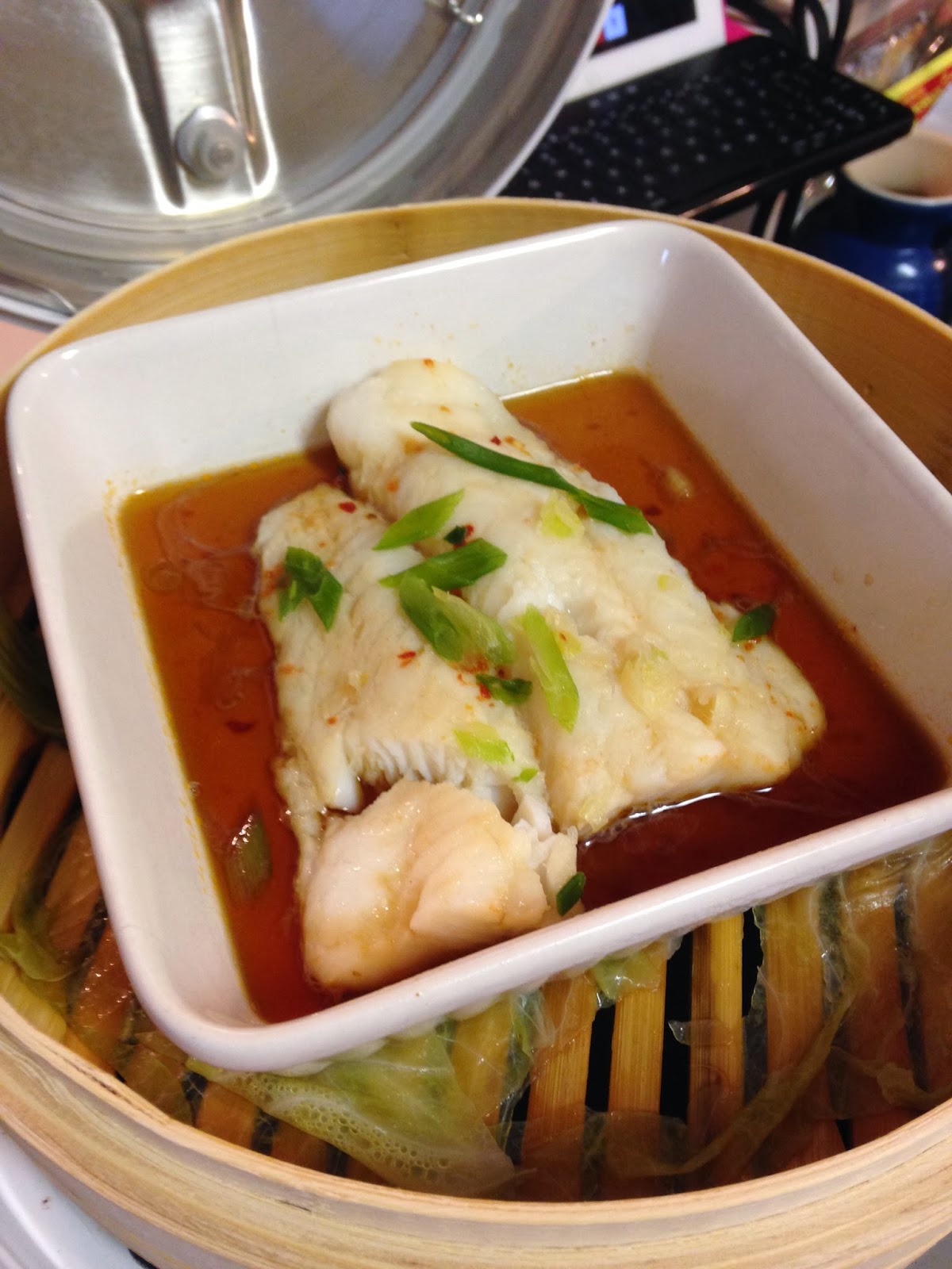 Tracy Cooks in Austin: Bamboo steamer on a Digital Pressure Cooker ...