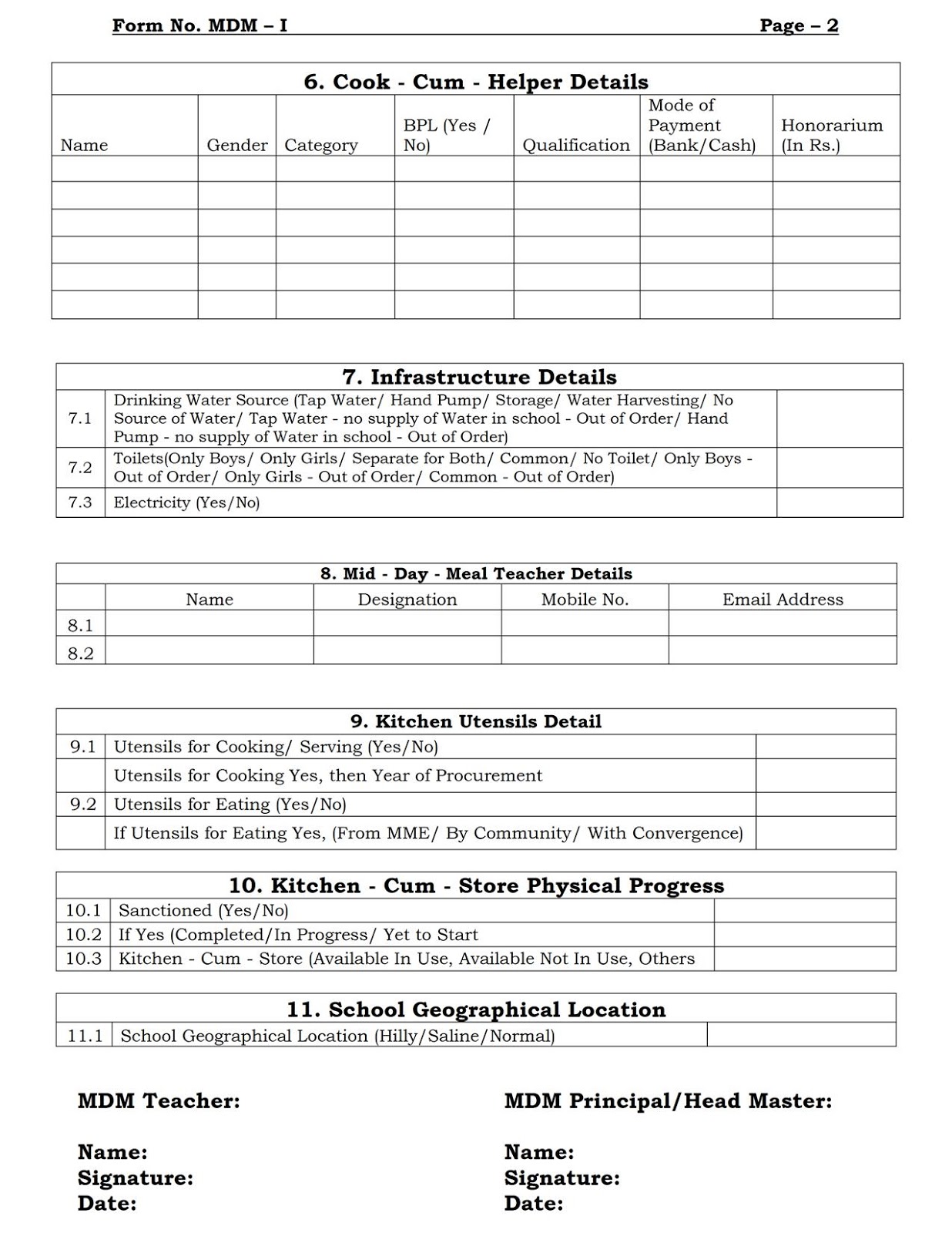 रमेश खोला : MDM Haryana