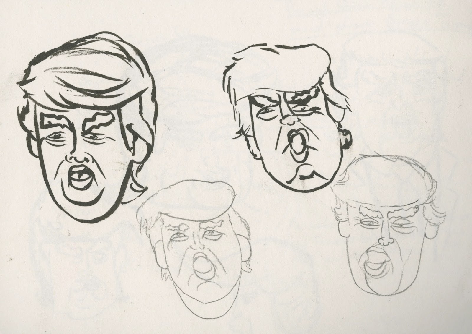 Context of Practice : Trump character work