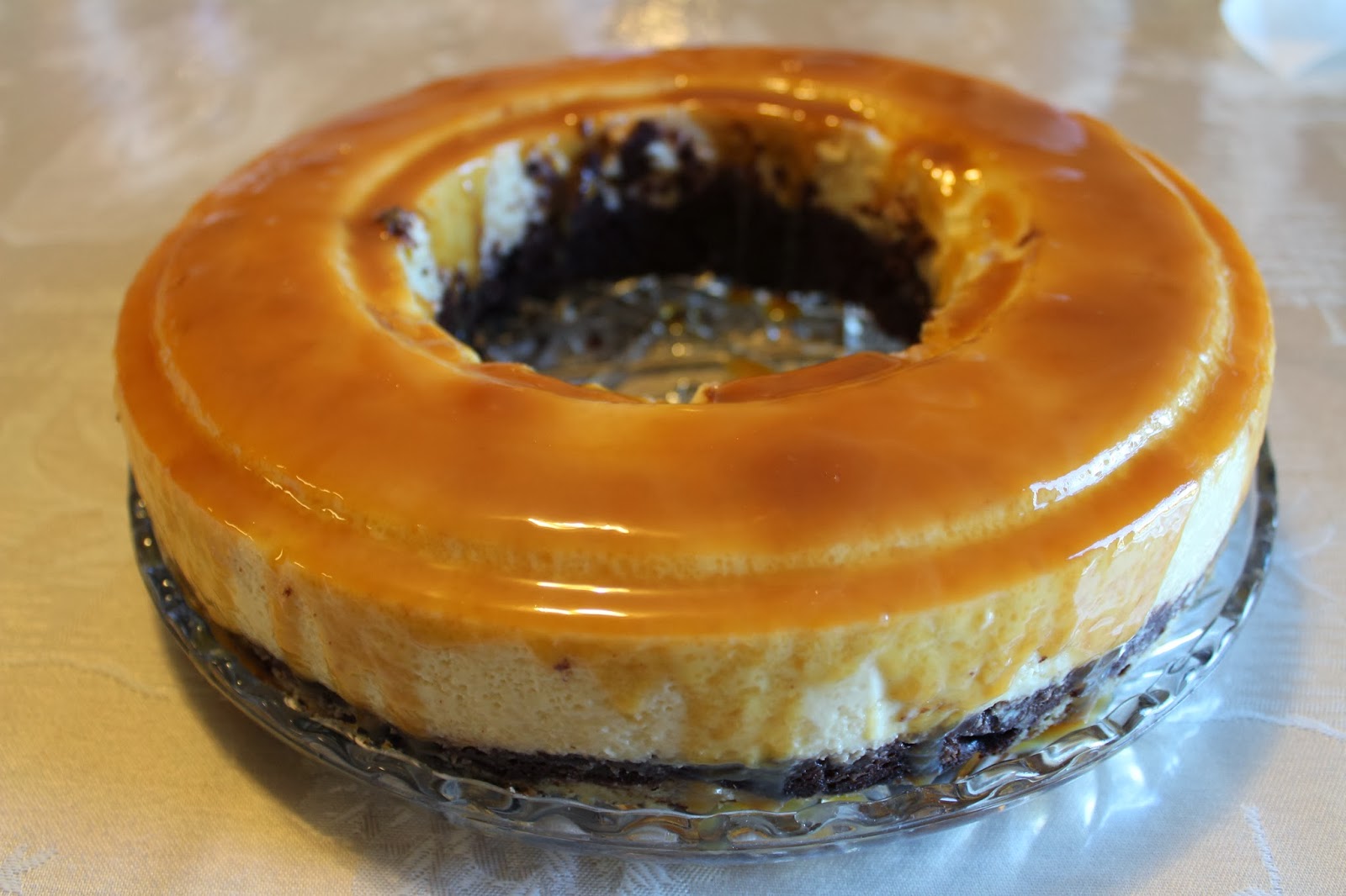 Blog as you Bake: Magic Chocolate Flan Cake
