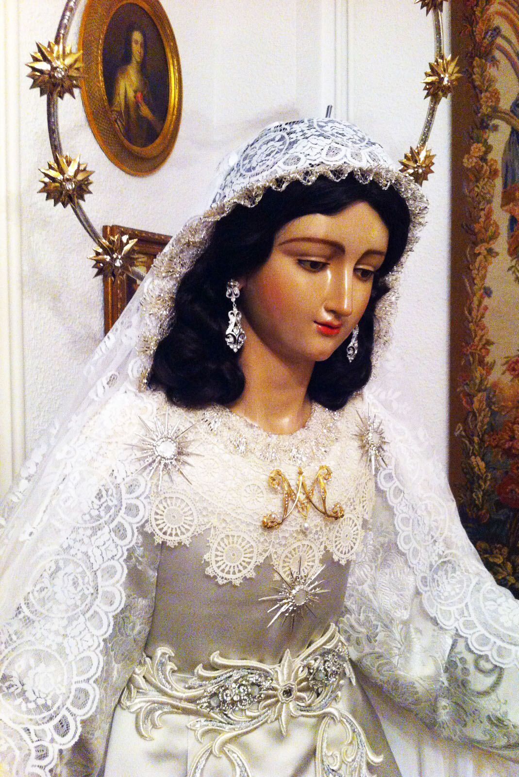 RÉPLICA VIRGEN DEL ROCIO DE MÁLAGA