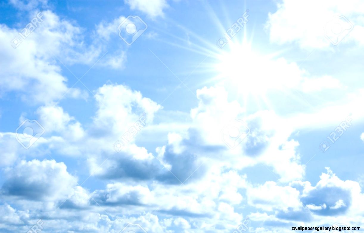 Sky With Sun Texture | Wallpapers Gallery