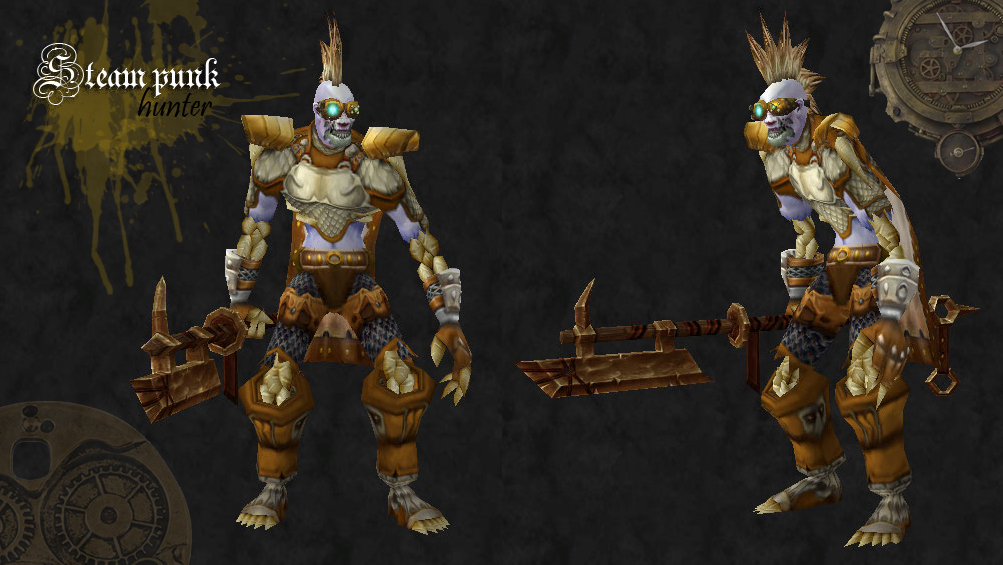 Warcraft Looks: Mail Mogging Outfit: "The Steampunk Hunter"