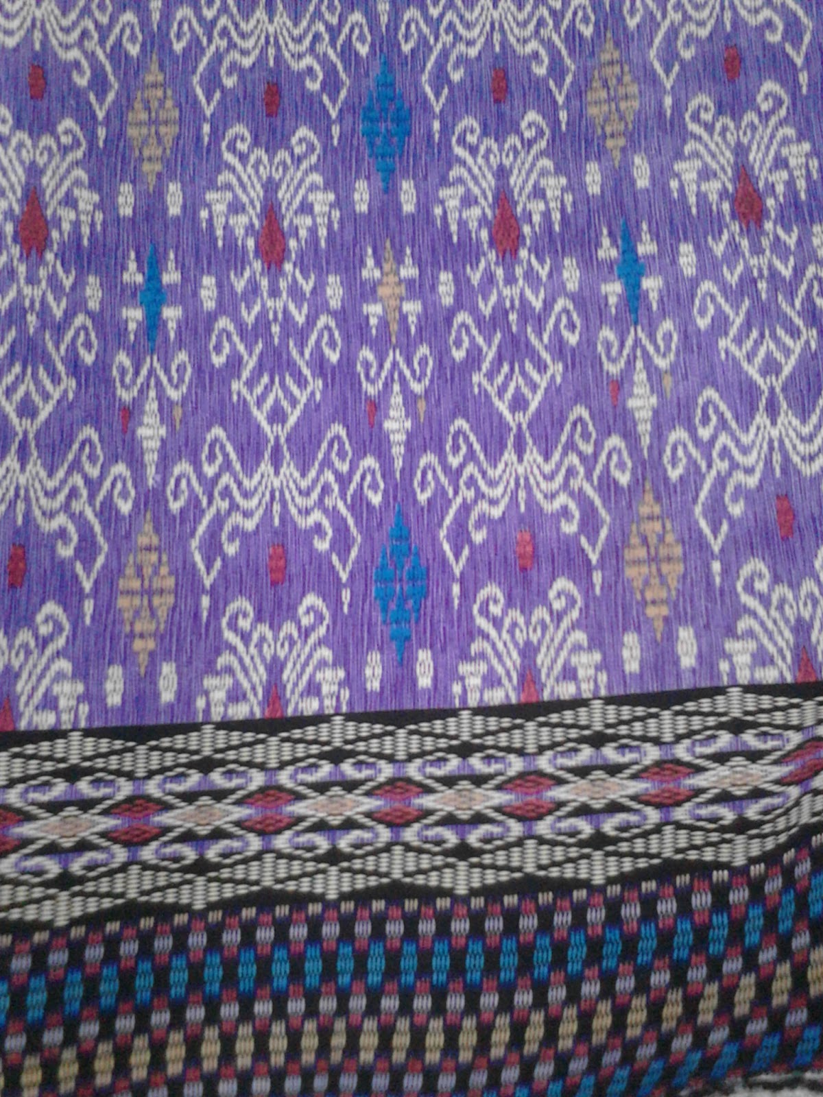 Batik Motif Dayak Khas Kalimantan, : Motif campuran