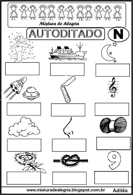 autoditado-letra-N-alfabetizacao-imprimir-colorir.JPG (464×677 ...