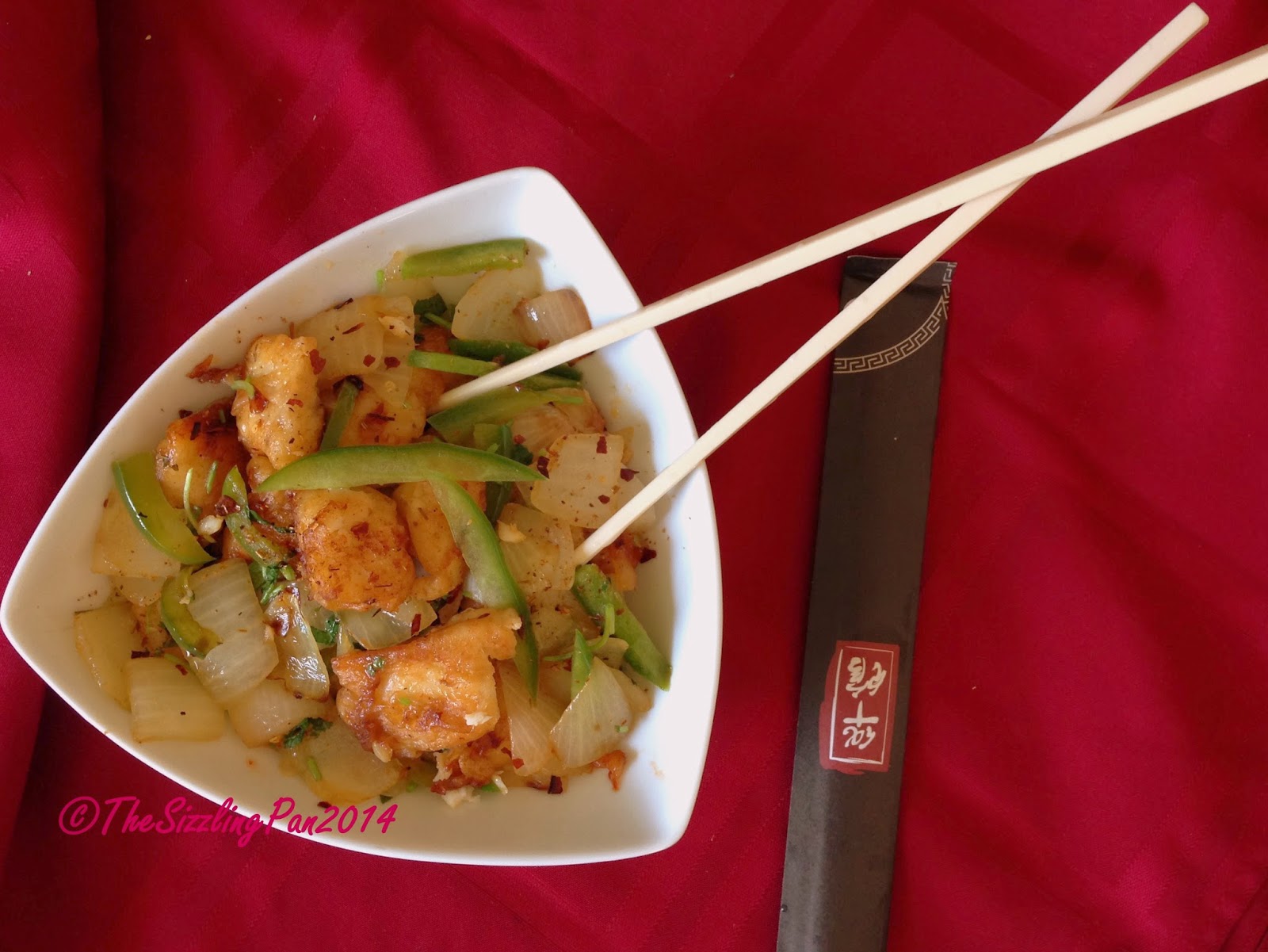 The Sizzling Pan: Chilli Fish (Tilapia)