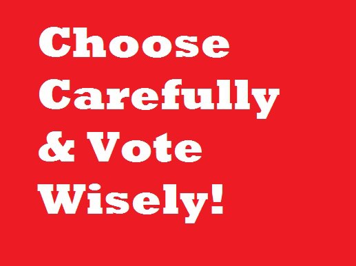 Vote wisely: Love your city. Love your province. Love your country. ♥