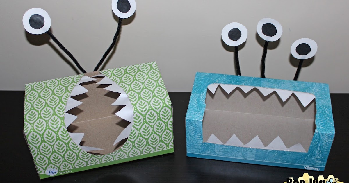 Monster Tissue Box Decorations