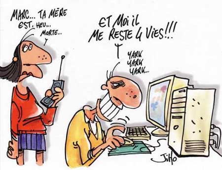 Planète Blague: Blagues sur l'informatique