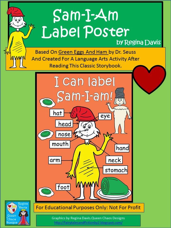 Fairy Tales And Fiction By 2: I Like Sam-I-am!