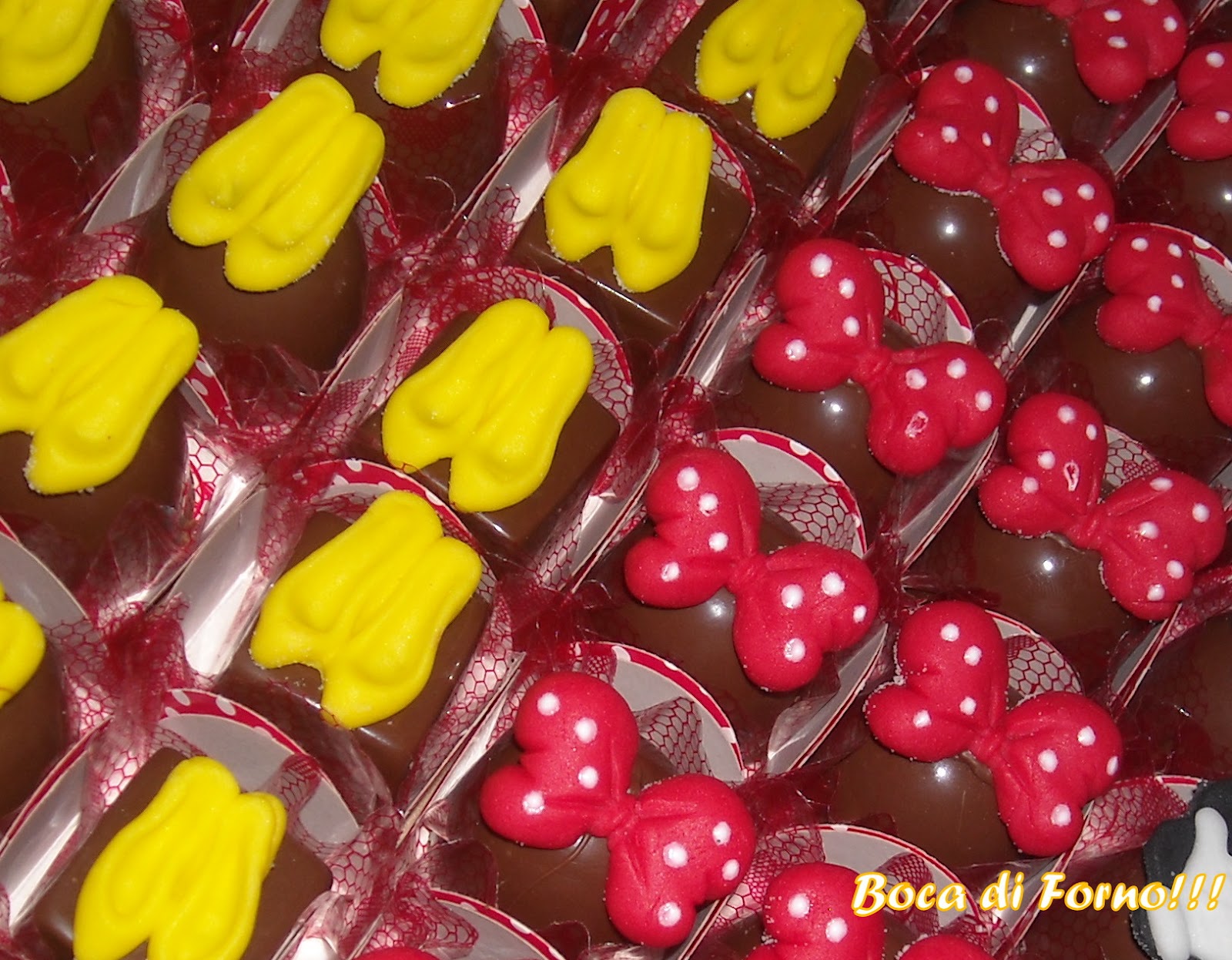 Boca di Forno!!!: Doces decorados Minnie