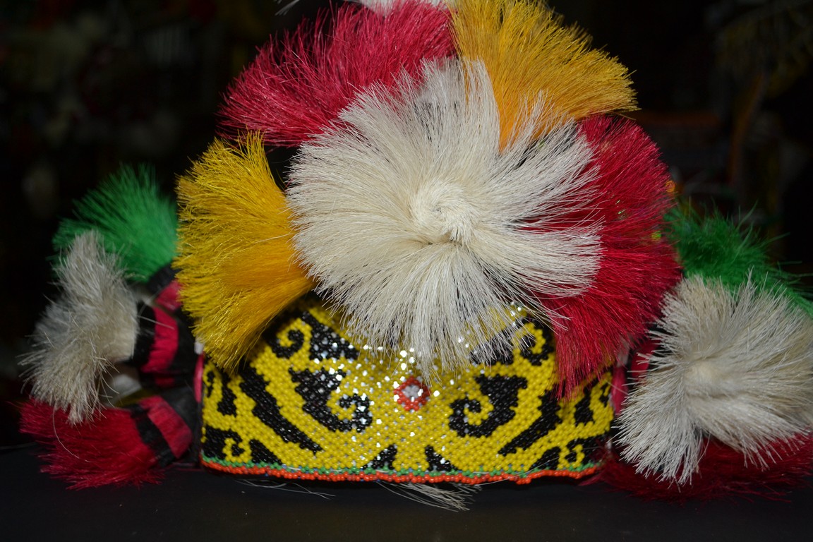 PING HAP -traditional and culture: Woman Hat of Orang Ulu