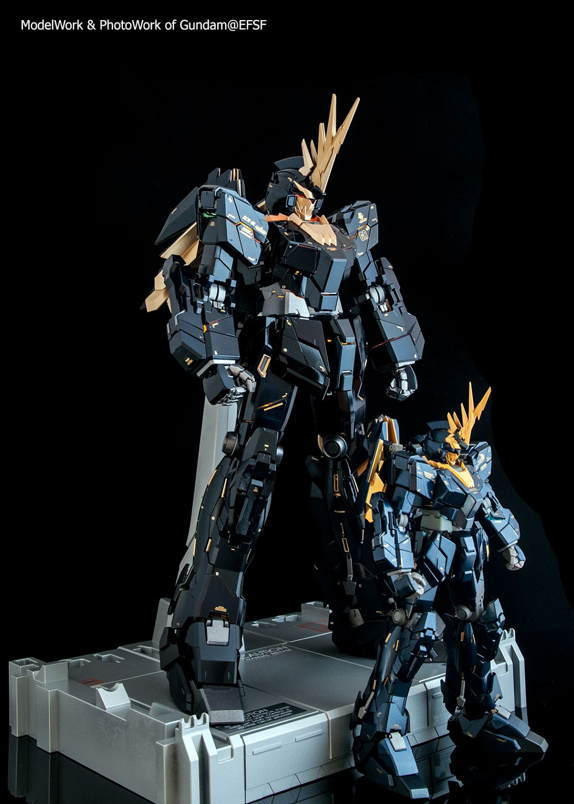 GUNDAM GUY: PG 1/60 Banshee Norn - Painted Build by Gundam@EFSF