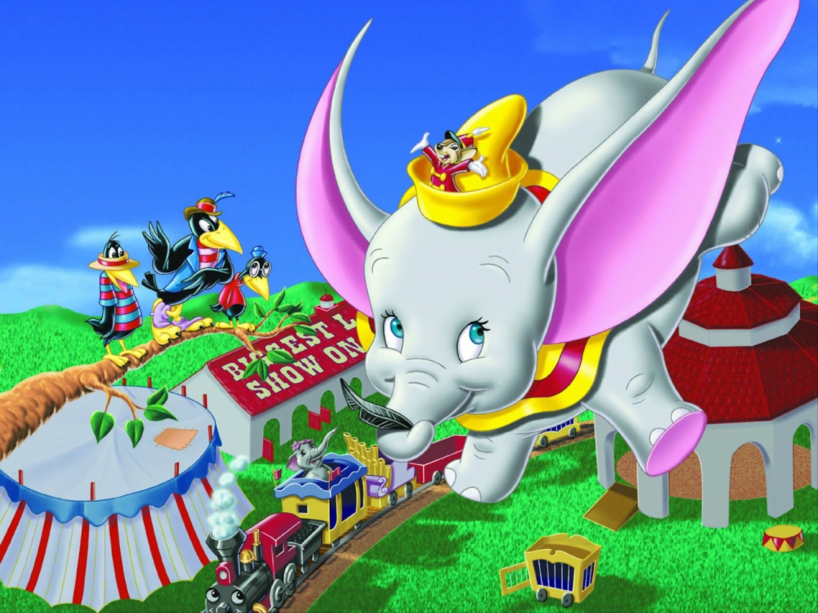 Dumbo | HD Cartoons Wallpapers
