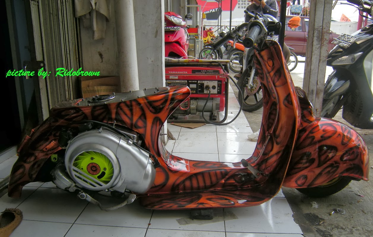 Motor Vespa Ceper | R-way Collection