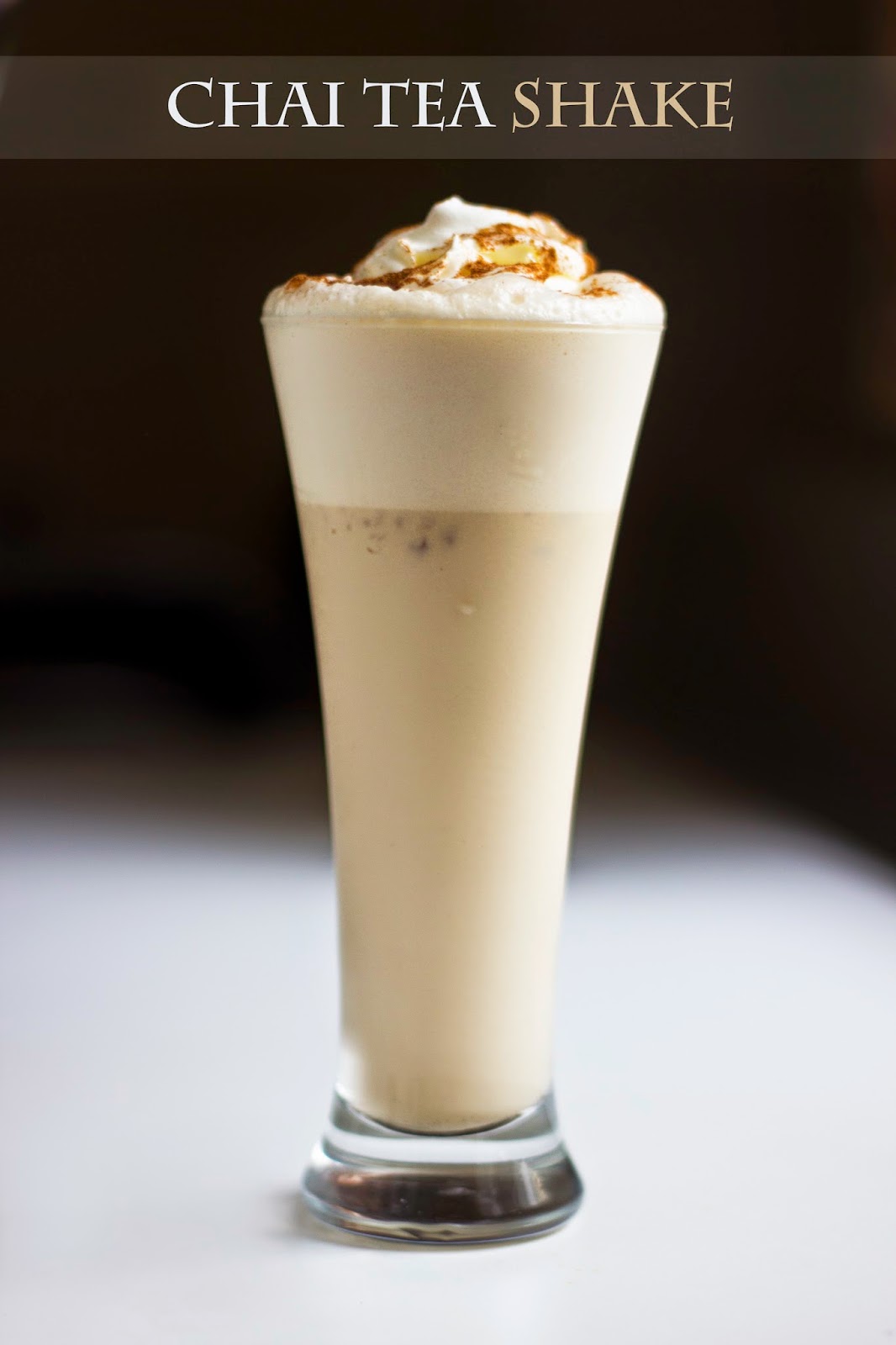 Chai tea shake
