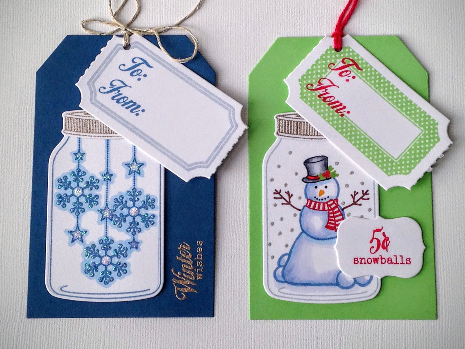 Designs By Judi: PTI Make It Monday #268 Double Layer Tags