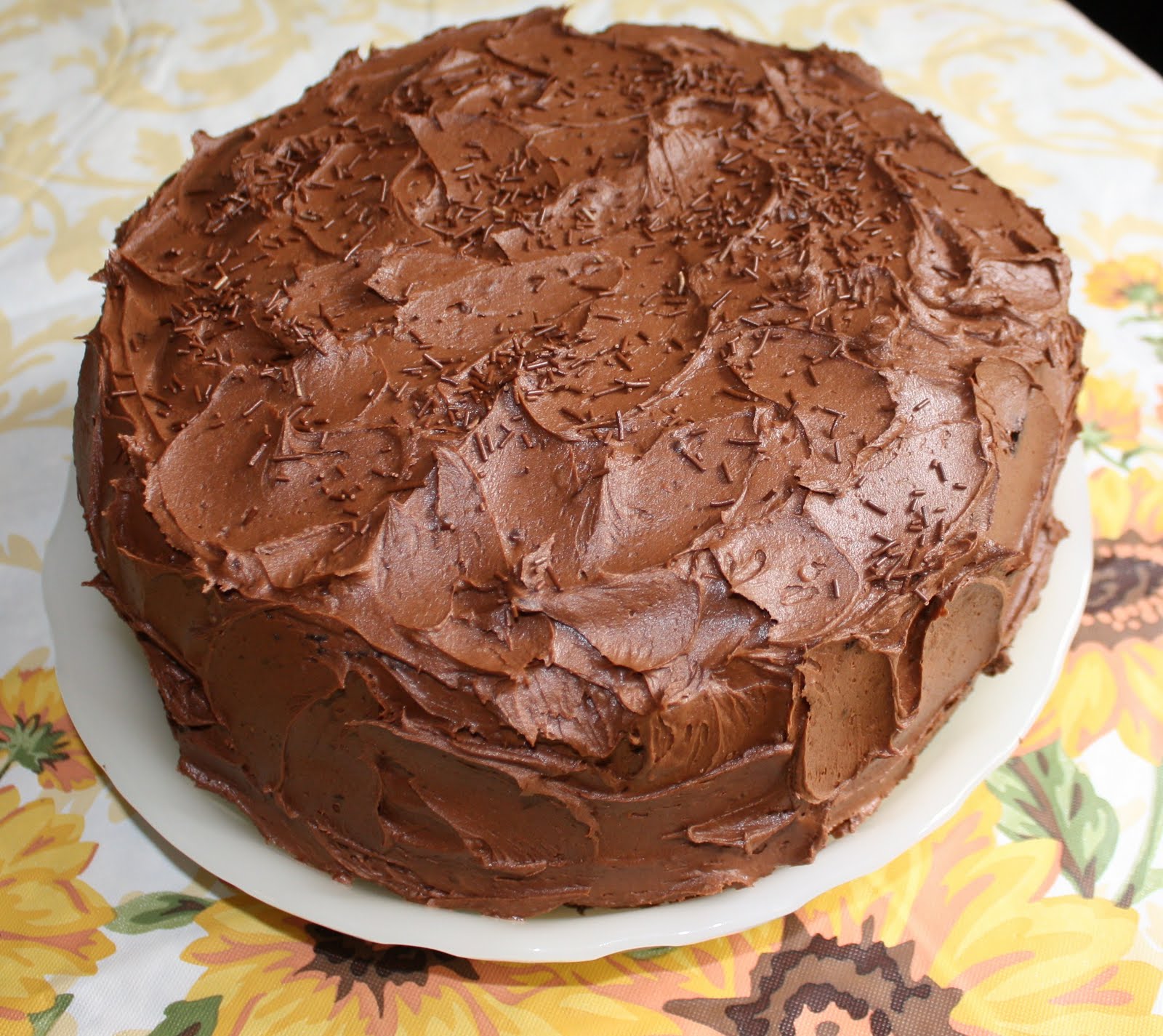 The Bedtime Baker: because sometimes you just NEED chocolate cake