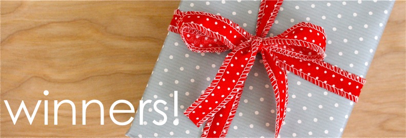 Giveaway Day WINNERS - MADE EVERYDAY