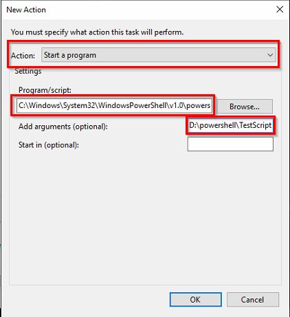 Peter Morrissey's Technology & Scripting Blog: Run/Trigger Powershell Script from Windows Task ...