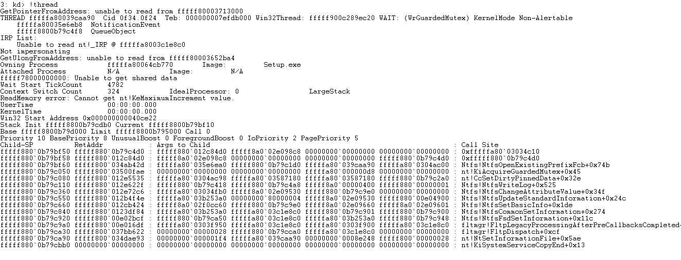 BSODTutorials: Understanding the !thread extension