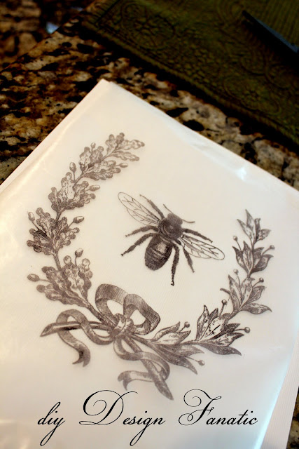 wax paper transfer, easy craft, diyDesignFanatic.com