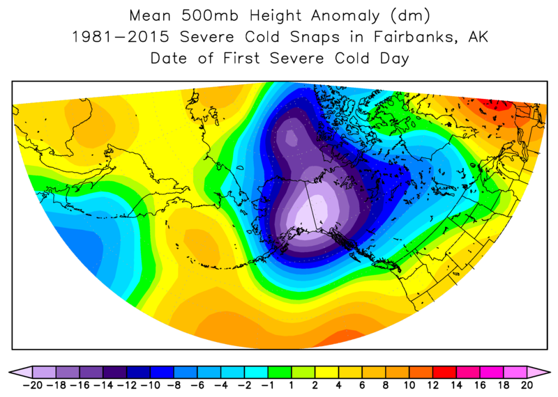 Deep Cold: Alaska Weather & Climate: Duration of Cold Spells - Part 2