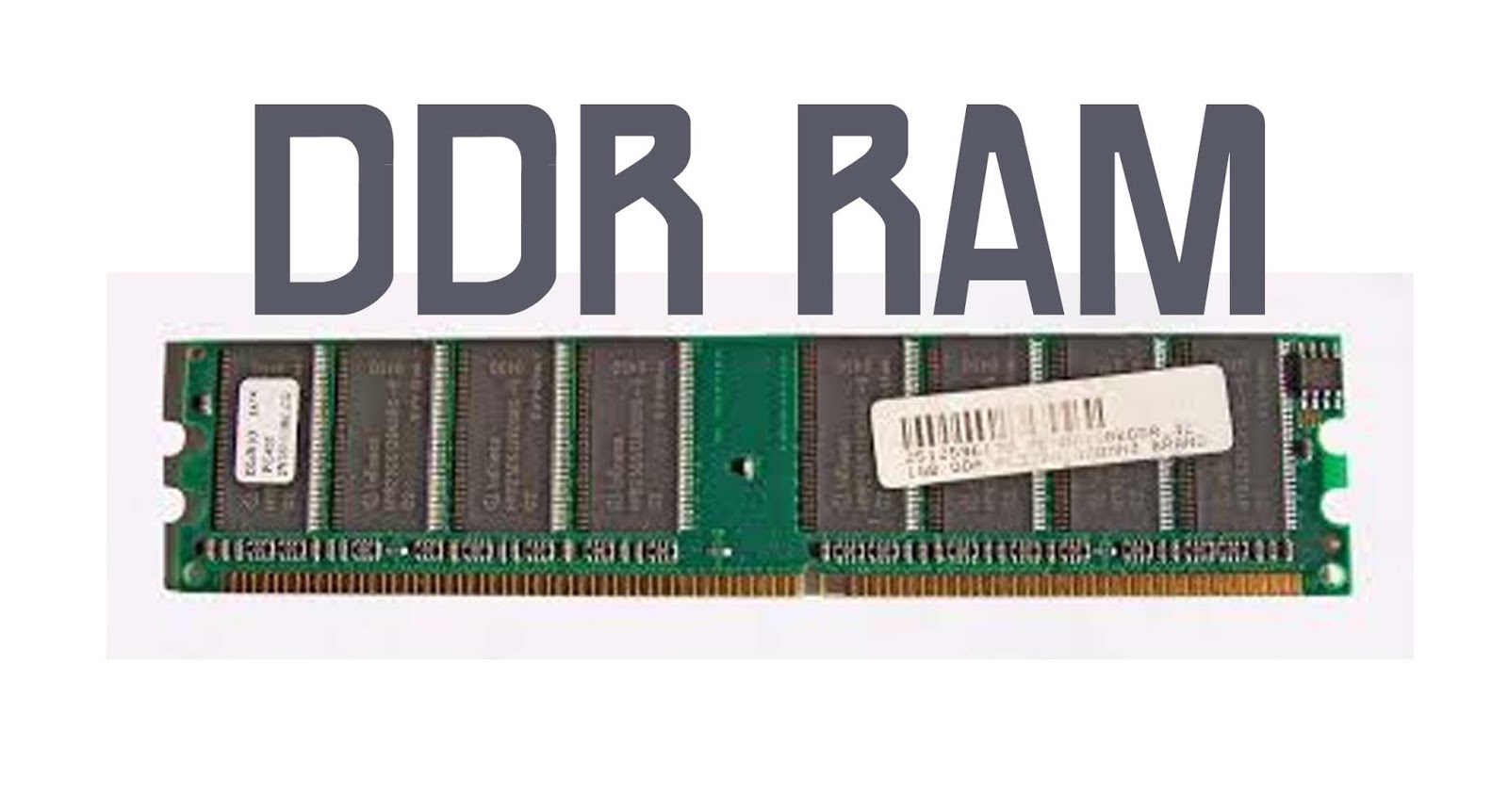 Pengertian fungsi dan jenis RAM (Random Access Memory) ~ Coretan Teknisi IT