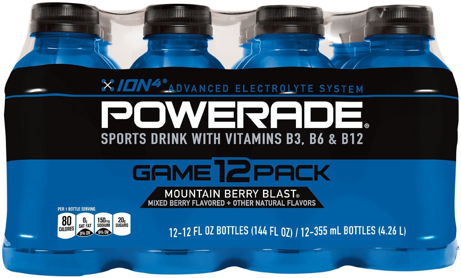 12 Bottles Of 12oz Powerade Drinks Sale: Grape $3.84, Fruit Punch $4.73 ...