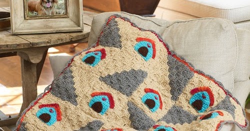Beautiful Skills - Crochet Knitting Quilting : A Dog's Home Throw ...