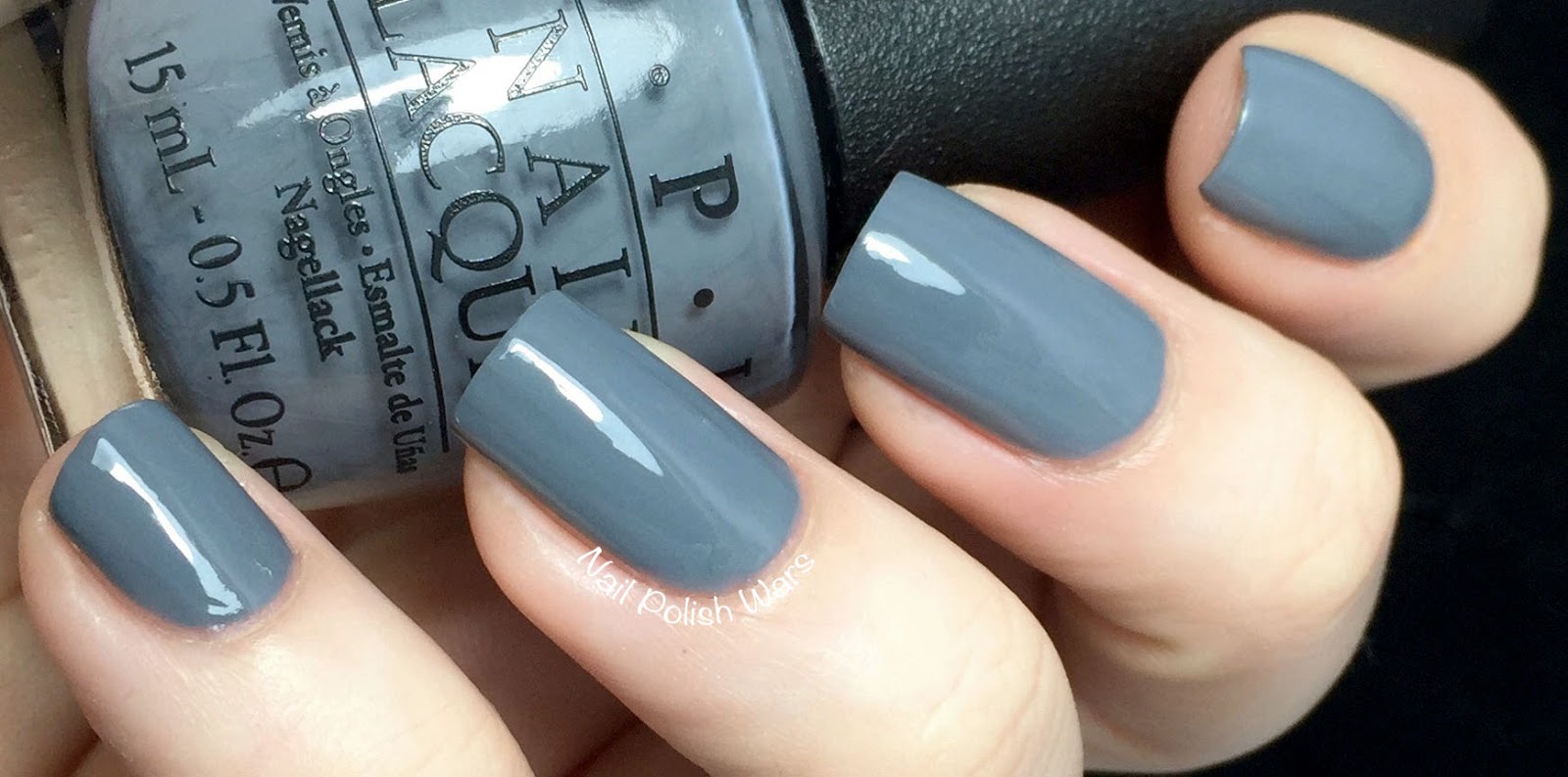 OPI - 50 Shades of Grey Collection Swatch & Review | Nail Polish Wars ...