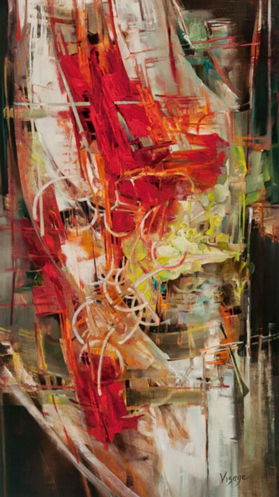 Arte y Actividad Cultural: Cuadros Abstractos al Óleo