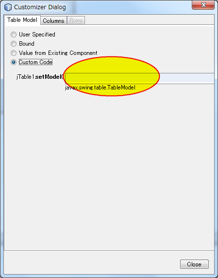 Starting Programming at age 29: Java JTable using NetBeans GUI builder 3