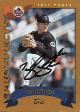 Former Hawaiian Islands Born Mets Pitcher: Tyler Yates (2004)