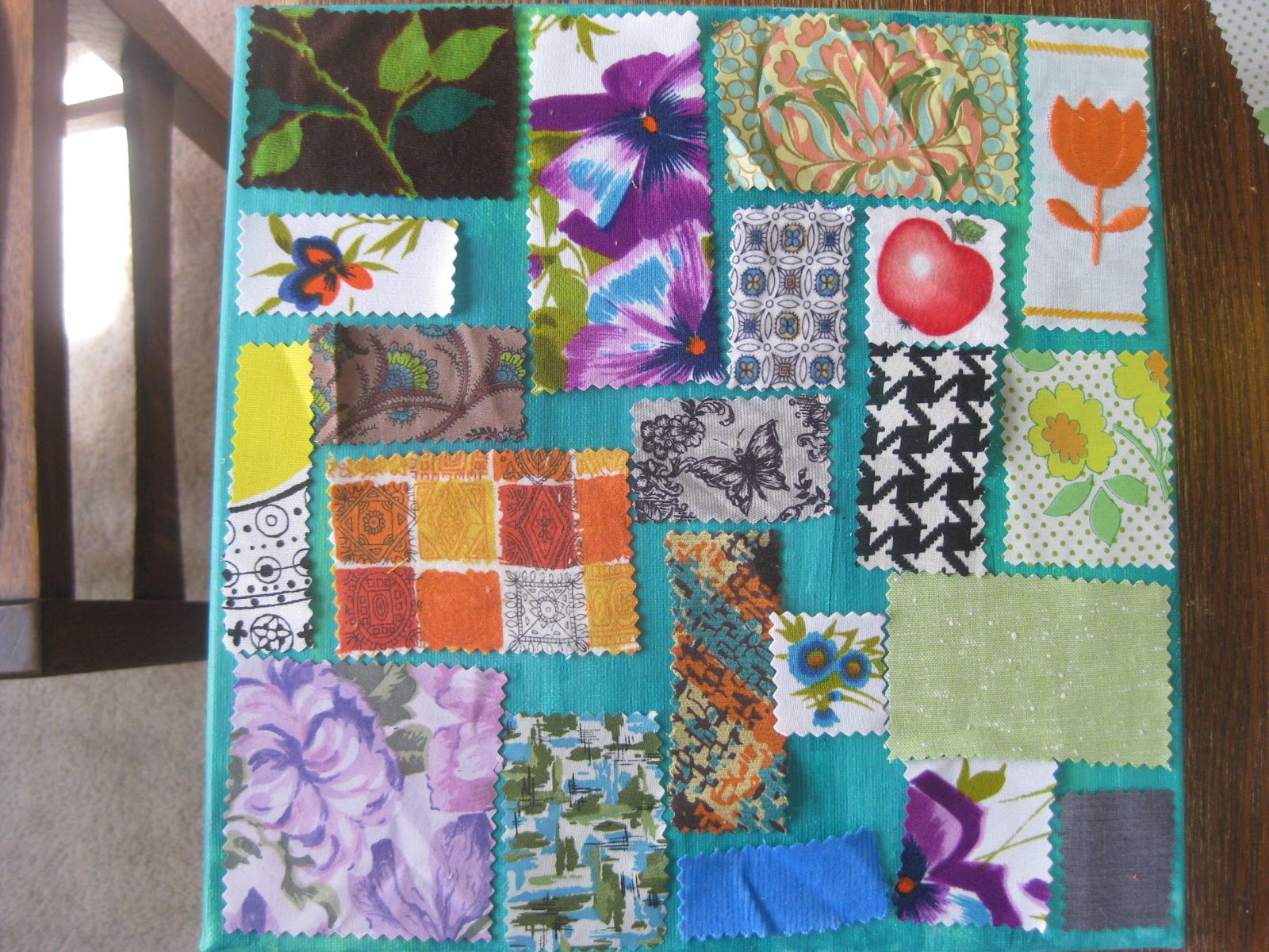 Craft & Opinion: Fabric collage
