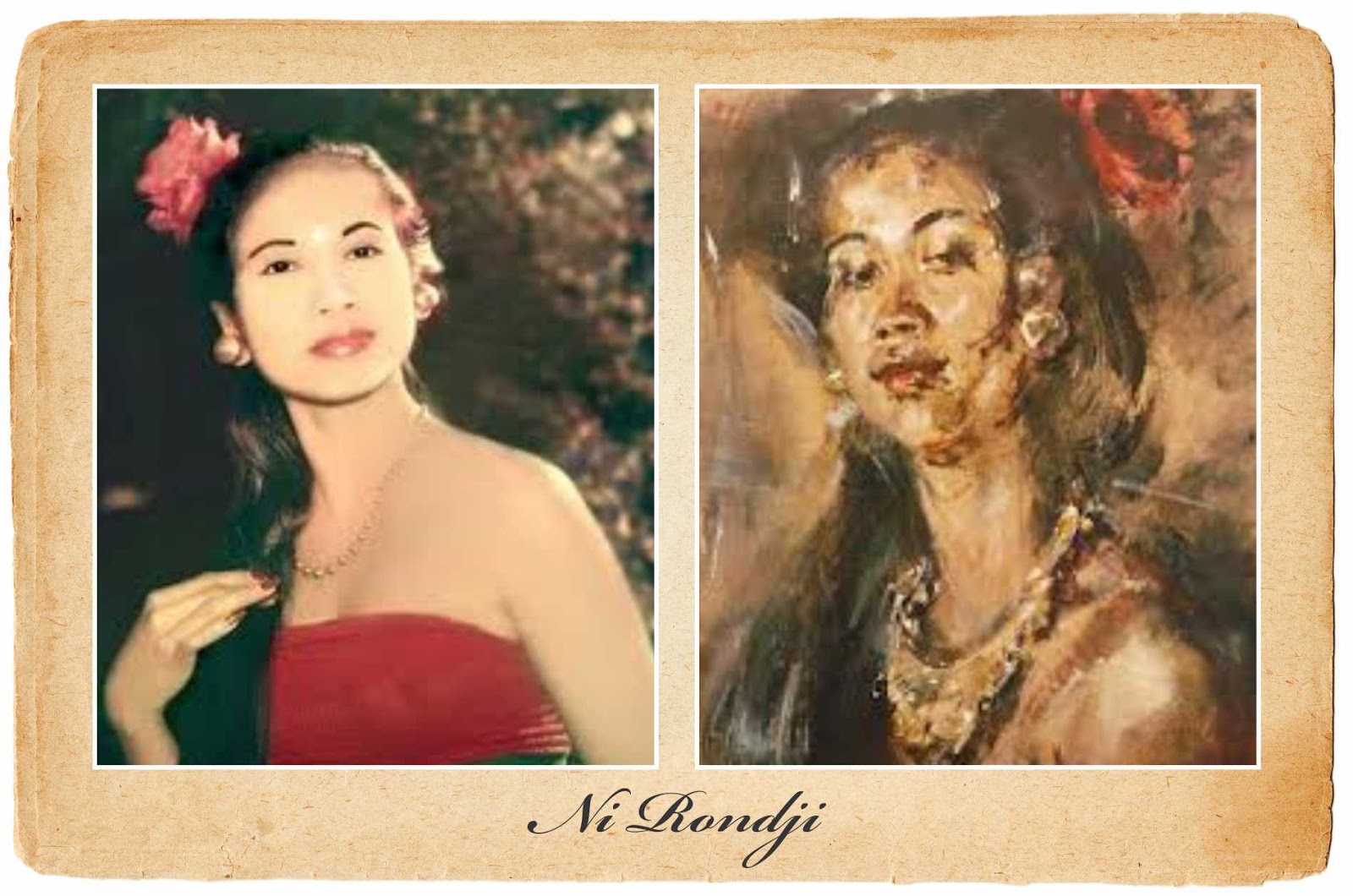savitri wedding beauty: ANTONIO BLANCO & NI RONDJI : Legenda Cinta Tepi ...