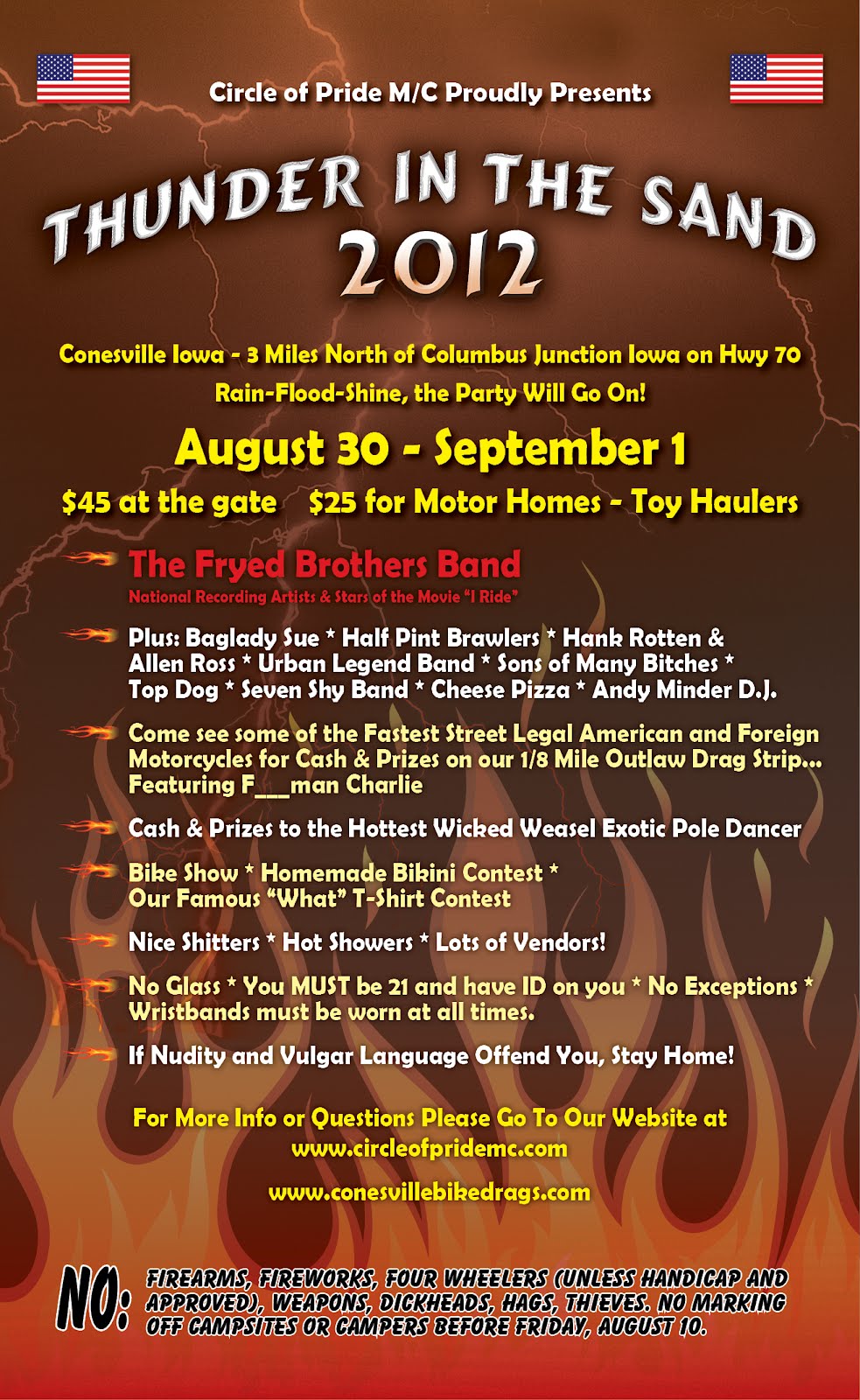 Lowrider In The Wind: Conesville Thunder In The Sand 2012