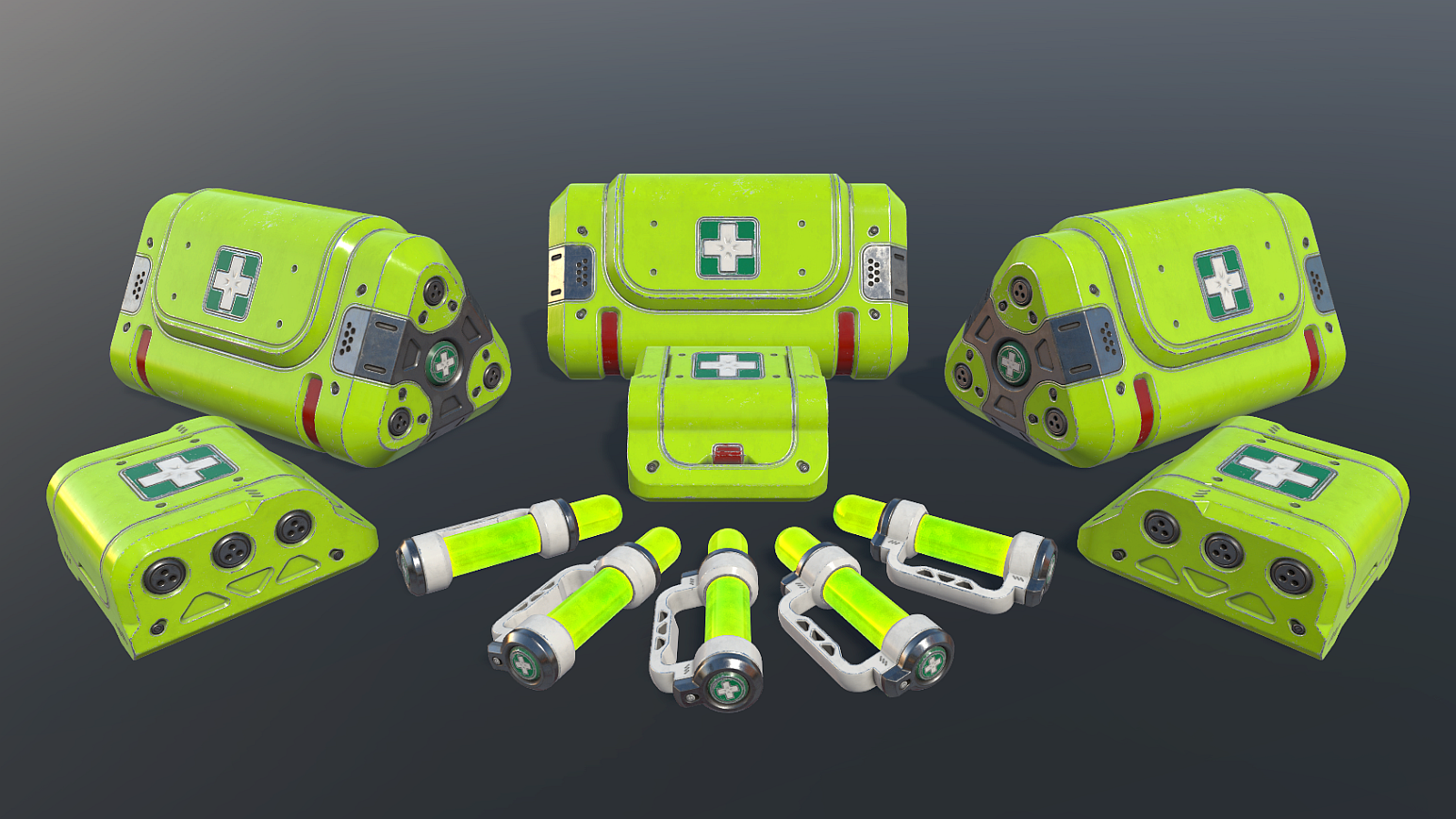 CGY: Health Packs are now available at Unity Asset Store!