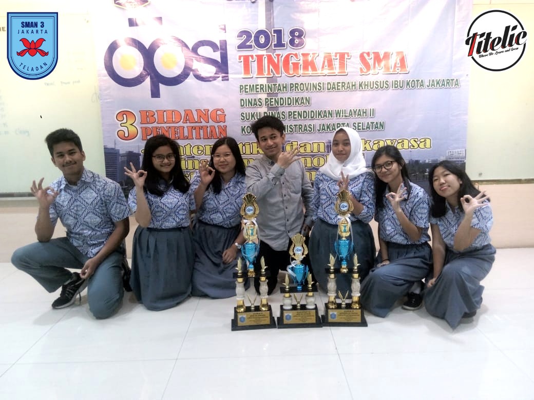 SMAN 3 Jakarta Mencetak Hattrick Dalam Lomba OPSI Jakarta Selatan 2018 ...